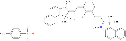 1H-BENZ[E]INDOLIUM, 2-[2-[2-CHLORO-3-[(1,3-DIHYDRO-1,1,3-TRIMETHYL-2H-BENZ[E]INDOL-2-YLIDENE ...